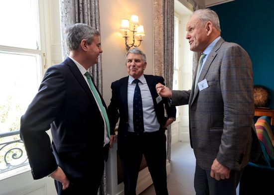 Martin Fraser Ambassador Dick Milliken Kevin Editorial Stock Photo ...