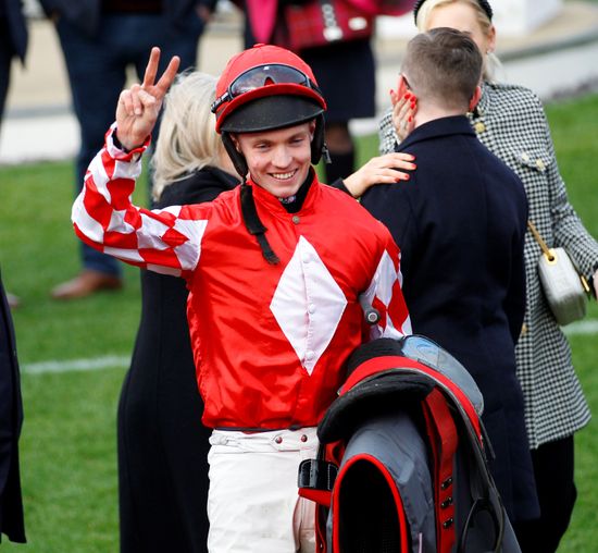 Michael Osullivan Celebrates His 2nd Winner Editorial Stock Photo ...