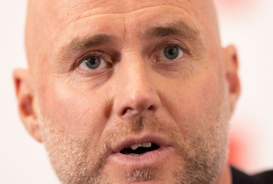 Wales Football Manager Rob Page During Editorial Stock Photo - Stock ...