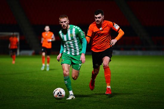 Matt Worthington Yeovil Town Possession Ahead Editorial Stock Photo ...