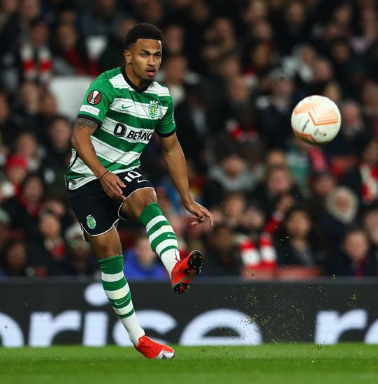 Marcus Edwards Sporting Cp Crosses Ball Editorial Stock Photo - Stock ...