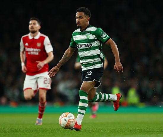 Marcus Edwards Sporting Cp Pressured By Editorial Stock Photo - Stock ...