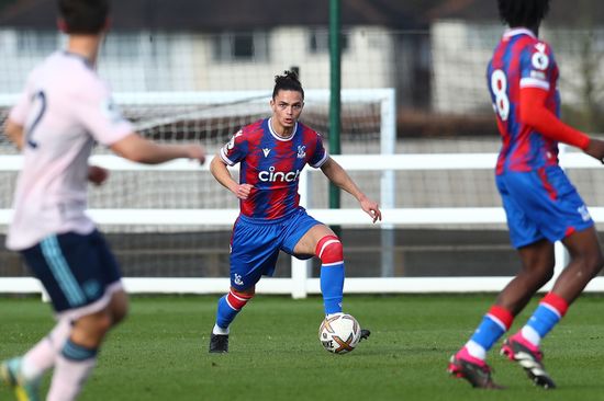 Noah Watson Crystal Palace U21s During Editorial Stock Photo - Stock ...