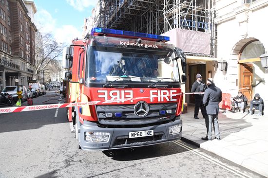 Major Gas Leak Hits Mayfair London Editorial Stock Photo - Stock Image ...