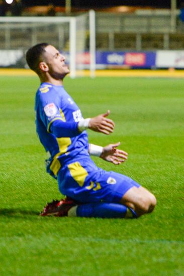 Goal 01 Jack Rudoni Afc Wimbledon Editorial Stock Photo - Stock Image ...