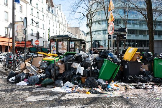 Household Waste Containers Rubbish Dumps Continue Editorial Stock Photo ...