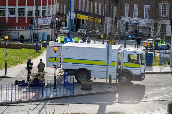 Eod Unit Scene After Thames Valley Editorial Stock Photo - Stock Image ...