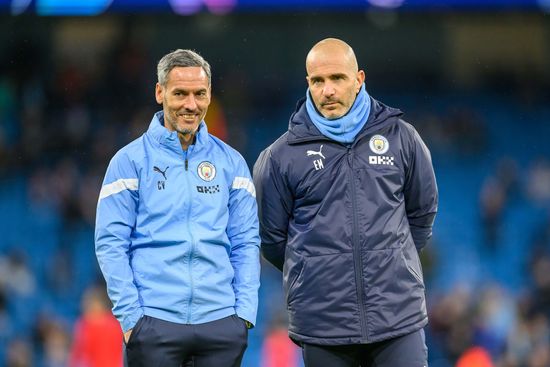 Manchester City Assistant Manager Carlos Vicens Editorial Stock Photo ...