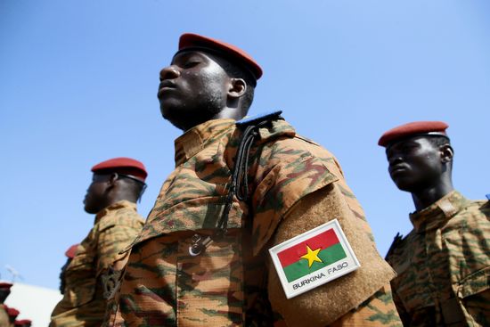 Burkina Faso Special Forces Take Part Editorial Stock Photo - Stock ...