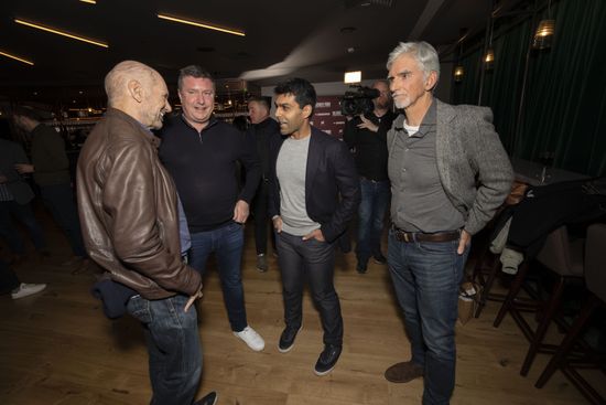 Aidrian Newley David Croft Karun Chandhock Editorial Stock Photo ...