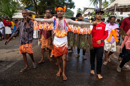 India Kerala Paravur Festival Hindouiste De Editorial Stock Photo ...