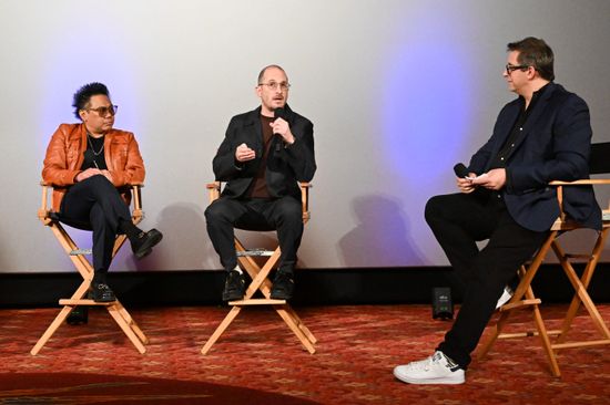 Matthew Libatique Darren Aronofsky Josh Rothkopf Editorial Stock Photo ...