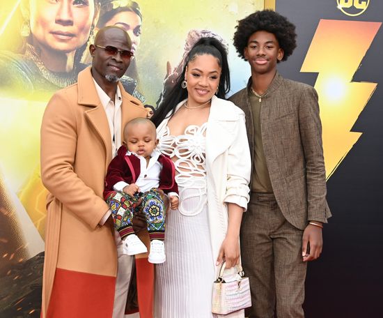 Riza Marie Fela Hounsou Djimon Hounsou Editorial Stock Photo - Stock ...
