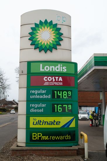 Bp Petrol Station Windsor Berkshire Chancellor Editorial Stock Photo ...