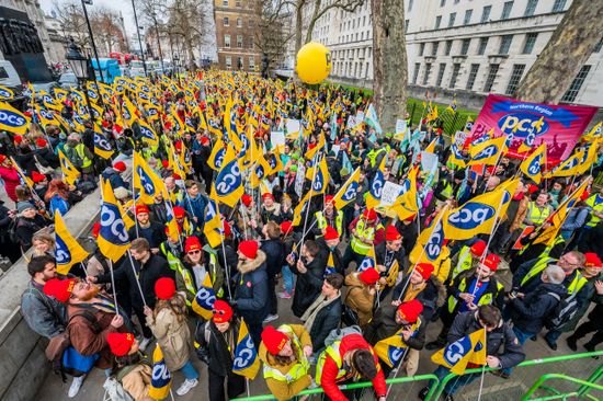 Pcs Union Members Including Many Civil Editorial Stock Photo - Stock ...