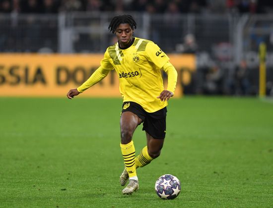 Dortmund Germany 150323 Prince Aning Borussia Editorial Stock Photo ...