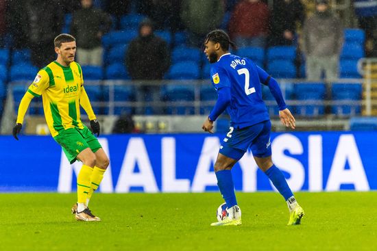 Cardiff Citys Defender Mahlon Romeo 2 Editorial Stock Photo - Stock ...