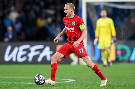 Sebastian Rode Eintracht Frankfurt During Uefa Editorial Stock Photo ...