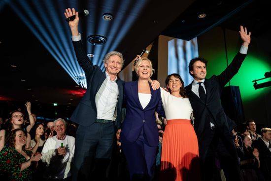 Lr Paul Rosenmoller Groenlinks Attje Kuiken Editorial Stock Photo ...