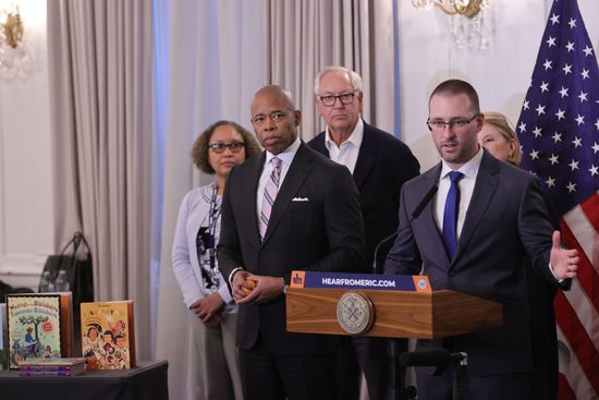 Mayor Eric Adams Along Brodsky Family Editorial Stock Photo - Stock ...