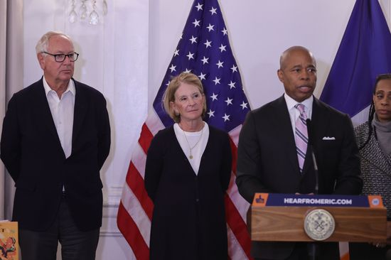Mayor Eric Adams Along Brodsky Family Editorial Stock Photo - Stock ...