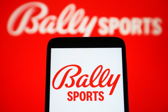 This Photo Illustration Bally Sports Logo Editorial Stock Photo - Stock ...