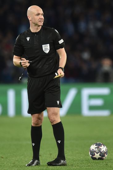 Anthony Taylor Referee During Uefa Champions Editorial Stock Photo ...