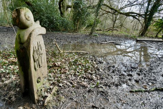 Country Paths Turned Muddy Quagmire After Editorial Stock Photo - Stock ...