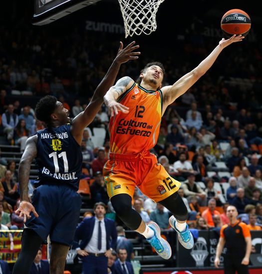 Valencias Jonah Radebaugh R Action Against Editorial Stock Photo ...