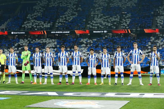 Real Sociedad Team Group Lineup Sociedad Editorial Stock Photo - Stock ...