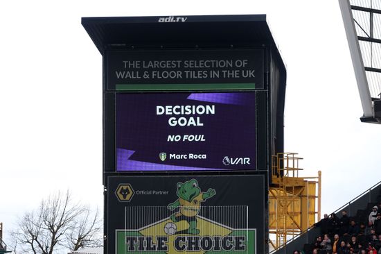 Var Screen Decision Goal Editorial Stock Photo - Stock Image | Shutterstock