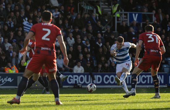 Chris Martin Qpr Has Shot Goal Editorial Stock Photo - Stock Image ...