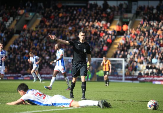 Referee Declan Bourne Action Editorial Stock Photo - Stock Image ...