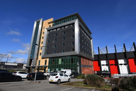 General View Closed Copthorne Hotel Attached Editorial Stock Photo ...