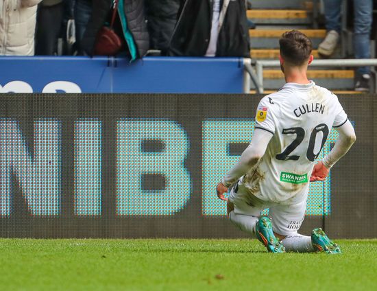 Liam Cullen Swansea City Celebrates After Editorial Stock Photo - Stock ...