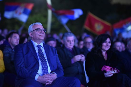 Presidential Candidate Andrija Mandic L His Editorial Stock Photo ...