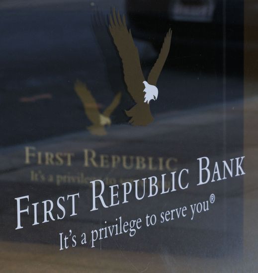 Sign Outside First Republic Bank Boston Editorial Stock Photo - Stock ...