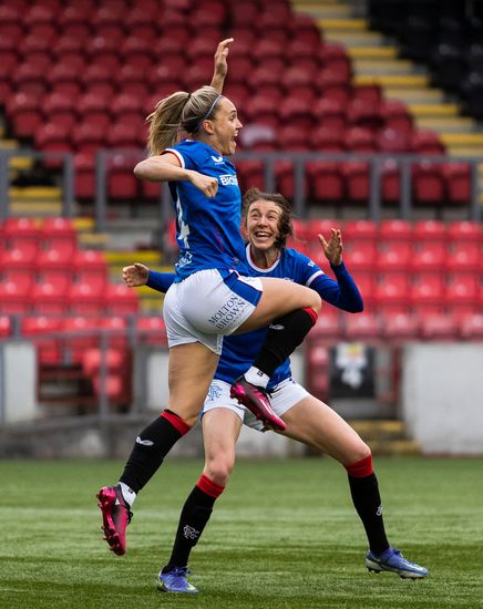 Rangers Womens Midfielder Sam Kerr Celebrates Editorial Stock Photo ...