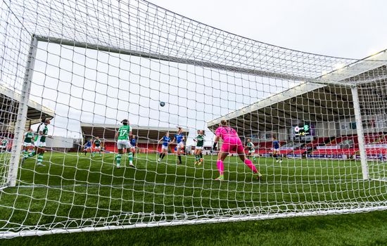 Rangers Womens Defender Kathryn Hill Scores Editorial Stock Photo ...