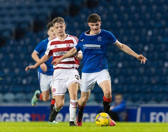 Archie Stevens Rangers U18s Action Jared Editorial Stock Photo - Stock ...