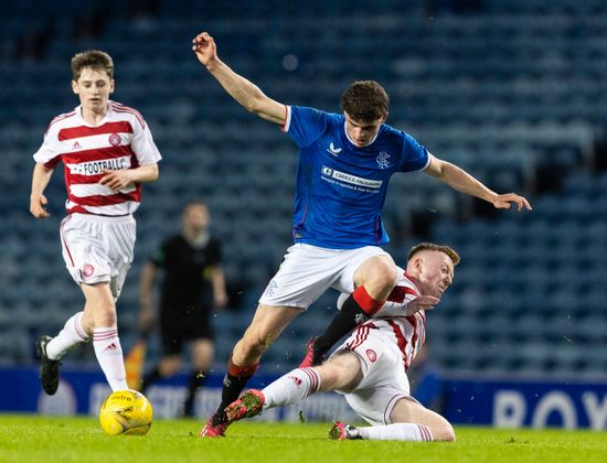 Archie Stevens Rangers U18s Action Sam Editorial Stock Photo - Stock ...