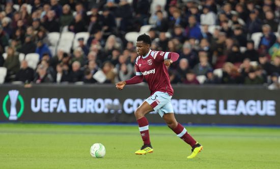 West Ham Uniteds Levi Laing During Editorial Stock Photo - Stock Image ...