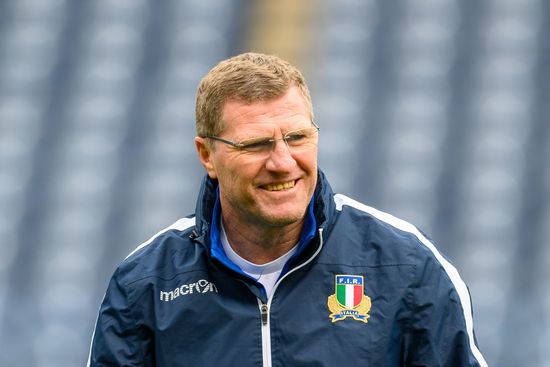 Marius Goosen During Italy Team Run Editorial Stock Photo - Stock Image ...