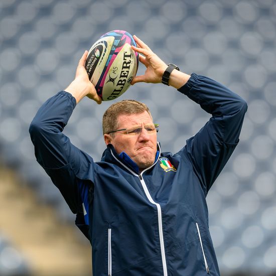 Marius Goosen During Italy Team Run Editorial Stock Photo - Stock Image ...