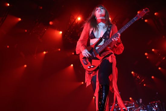 Italian Rock Band Maneskin Concert During Editorial Stock Photo - Stock ...