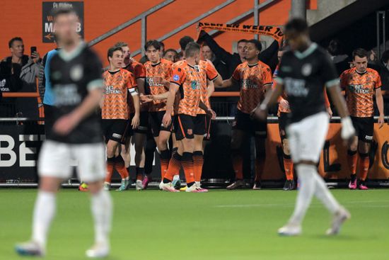 Volendam Players Fc Volendam Celebrate 20 Editorial Stock Photo - Stock ...