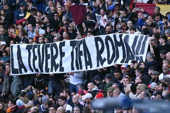 Roma Fans Large Banner Roma Fans19th Editorial Stock Photo - Stock ...