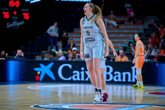 Lauren Cox Valencia Basket During Match Editorial Stock Photo - Stock ...