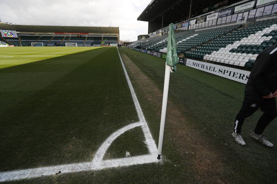 Plymouth Argyle Line Marking Kit Fleet Editorial Stock Photo - Stock ...