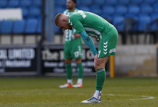 Yeovil Town Player Matt Worthington Final Editorial Stock Photo - Stock ...